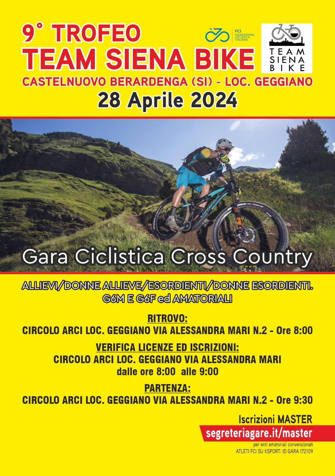 Trofeo Team Siena Bike / Le gare / Home - Trofeo Colli e Valli Mountain Bike